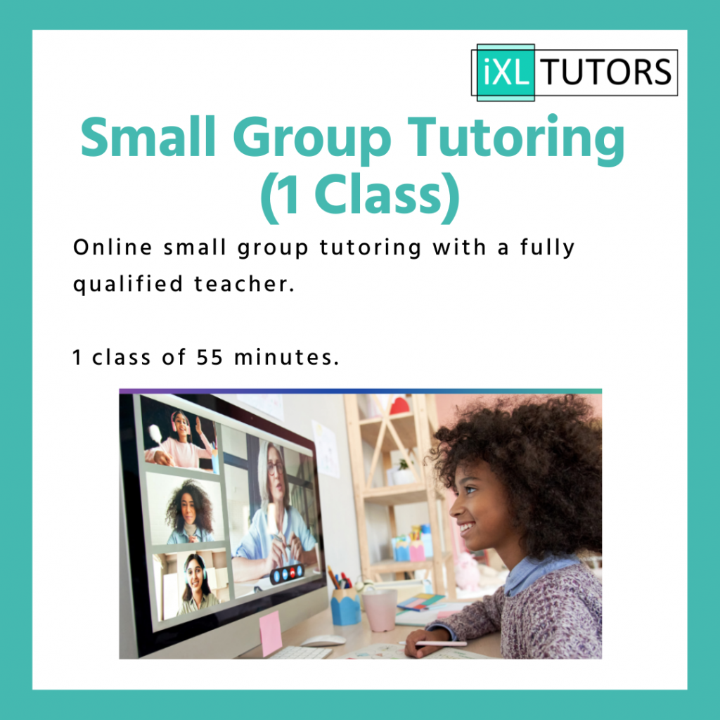 Small Group Tuition (1 Class) - iXL Tutors