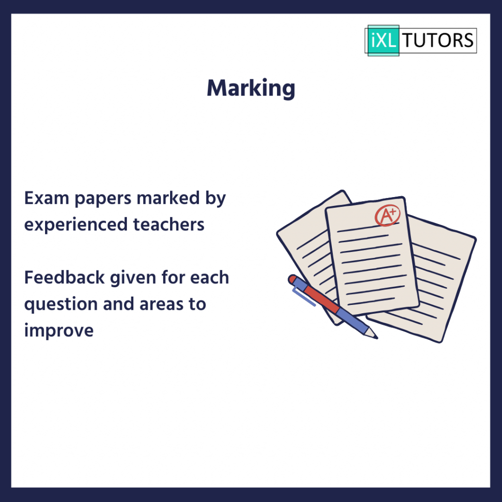 Exam paper marking - iXL Tutors